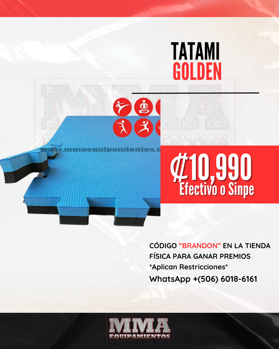 🔥 Césped, Piso de Gimnasio y Tatami | MMA Equipamientos CR